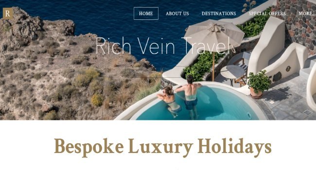 Rich Vein Travel: Travel company specialising in bespoke luxury holidays
