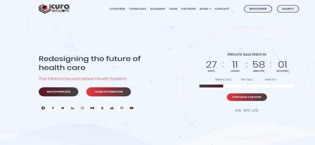 Cura Network: The Global Decentralized Health System