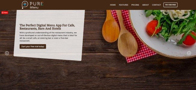 Pure iMenu - Digital Menu App For Restaurant, Cafe, Bar, Hotel